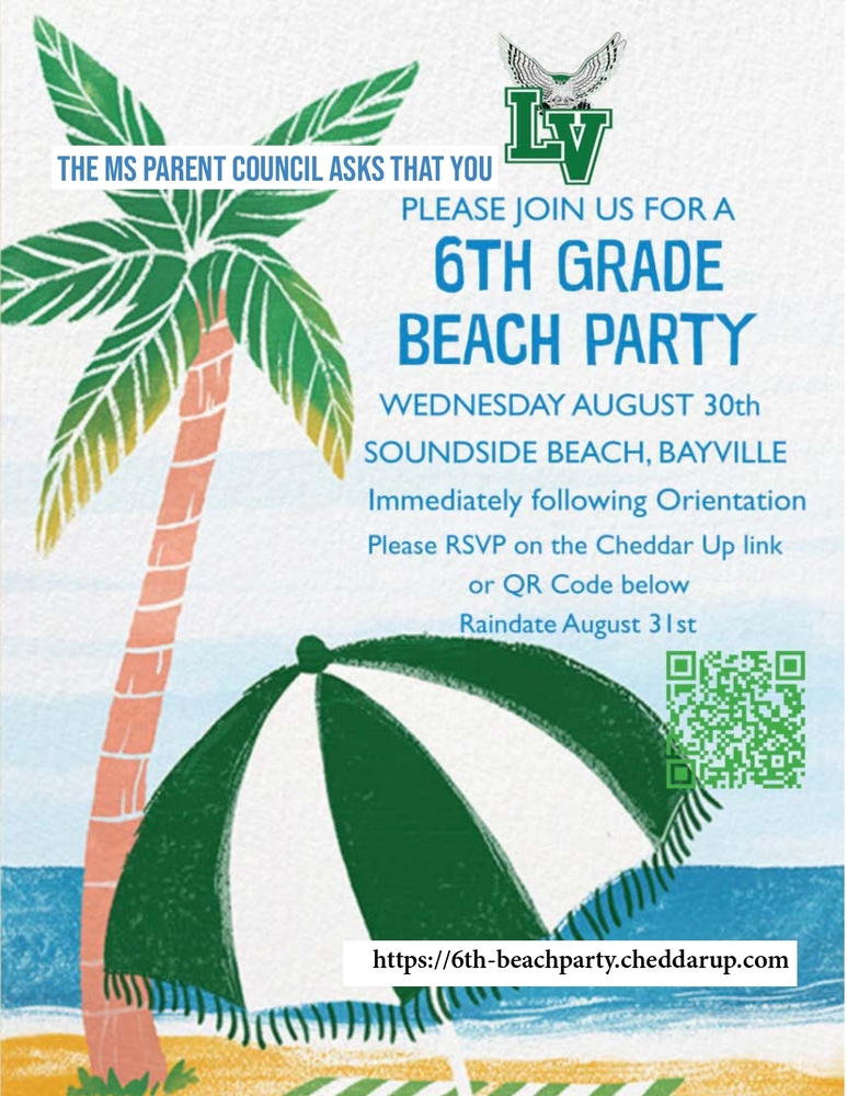 Party With Your Future Classmates at the MSPC Sixth Grade Beach Party ...